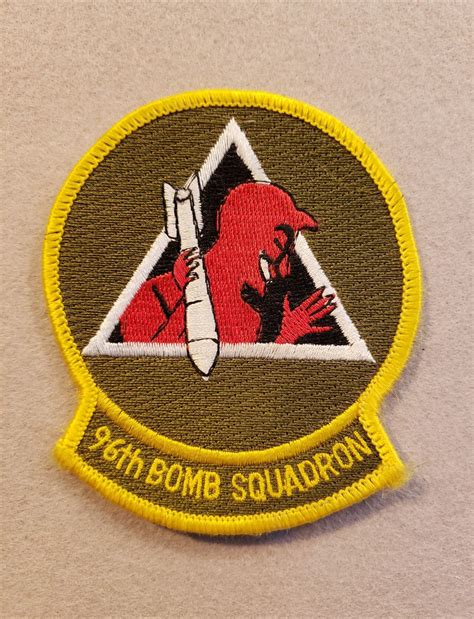 96th Bomb Squadron Patch Bunkermilitary