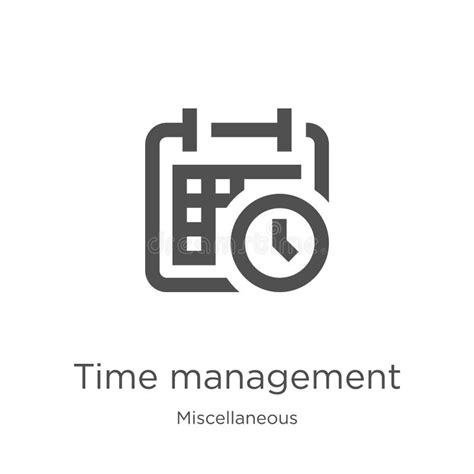 Management Icon Vector From Strategy Collection Thin Line Management Outline Icon Vector