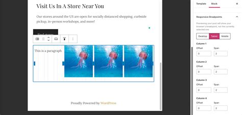 Layout Grid Block WordPress Support
