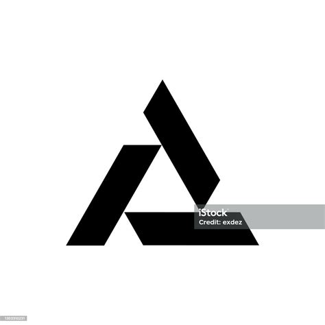 徽標樣式形狀向量圖形及更多商標圖片 商標 字母表 字母a Istock