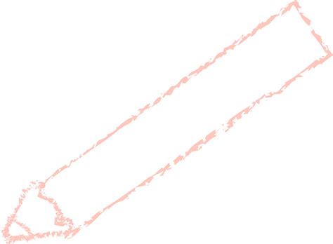 Pink Pencil Chalk Line Art 21819891 Png