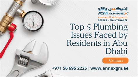 Top 5 Plumbing Issues Faced by Residents in Abu Dhabi
