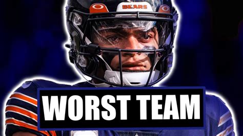 Why The Chicago Bears Are The Worst Team In The NFL YouTube