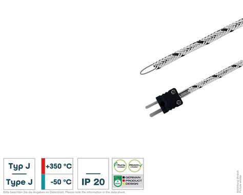 Thermocouple Type J Testo Sensor English