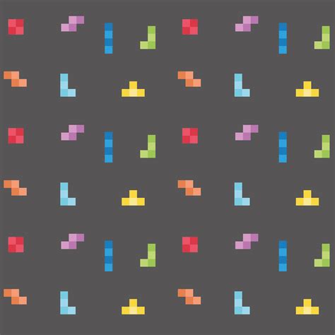Tetris Pattern Behance