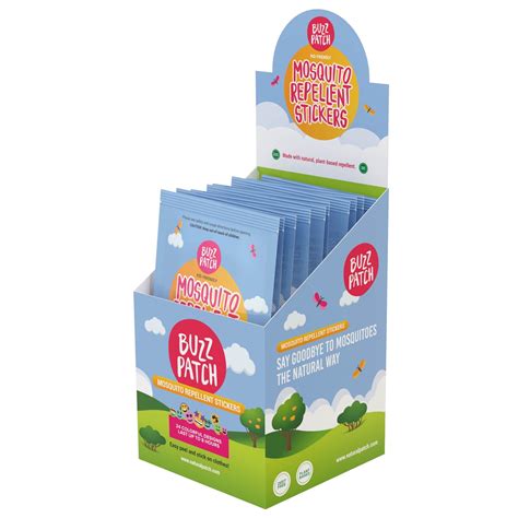 Natpatch Buzzrepel Sticker30pk Peleguy Distribution Pty Ltd 1300 377 341