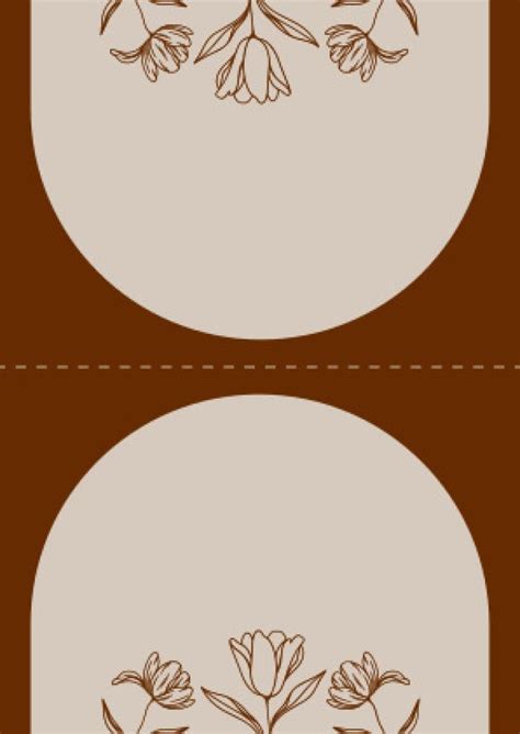 Free Minimalist John Robbins Wedding Place Card Template