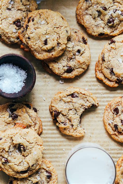 Vegan Gluten Free Chocolate Chip Cookies Minimalist Baker