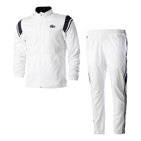 Buy Lacoste Tracksuit Men White Dark Blue Online Tennis Point Com