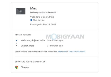 How To View Devices That Have Recently Accessed Your Google Account