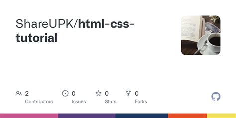 Github Shareupk Html Css Tutorial