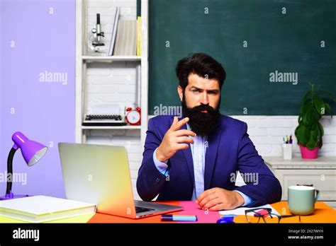 Learning Education And Knowledge Concept Teacher Job Serious School