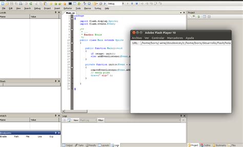 Camboris Instalando Flashdevelop En Ubuntu 11 04 2do Intento