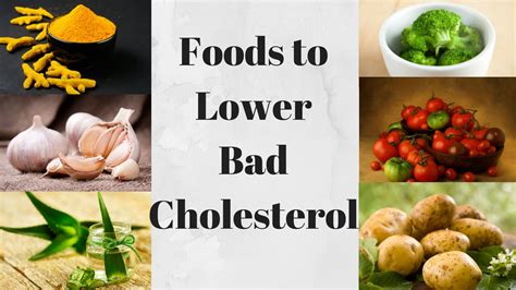 Foods That Lower Bad Cholesterol