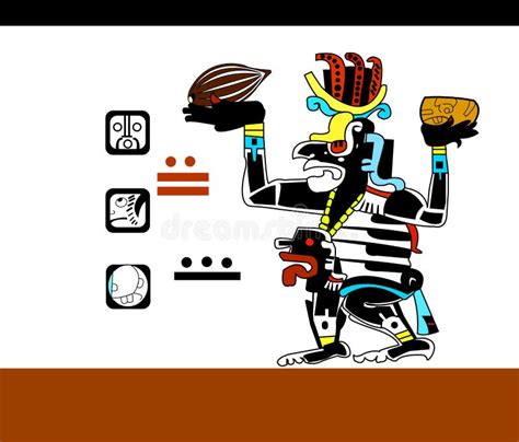 美洲印第安人的种族样式：阿兹台克人， Mayans，印加人 也corel凹道例证向量 向量例证 插画 包括有 可可粉 腋窝 73818489