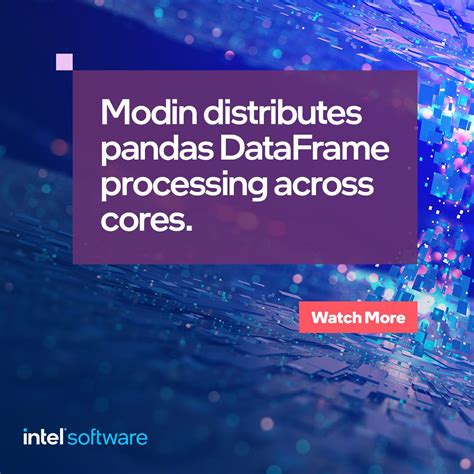 Intel Software On Linkedin Accelerate Pandas Code With Intel® Distribution Of Modin