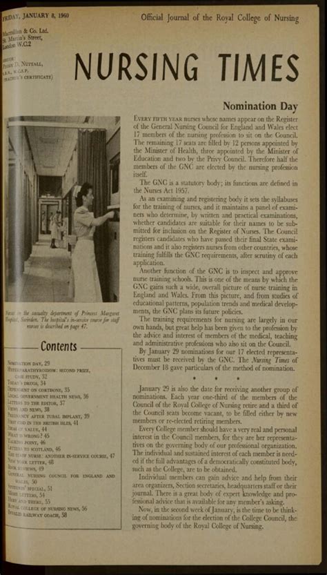 issue 1960 01 08 nursing times
