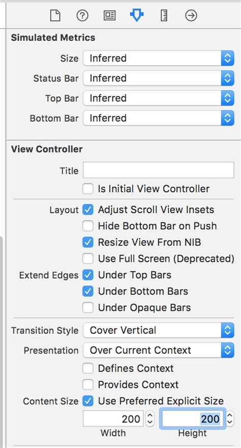 Ios Popup Displays As Fullscreen Stack Overflow