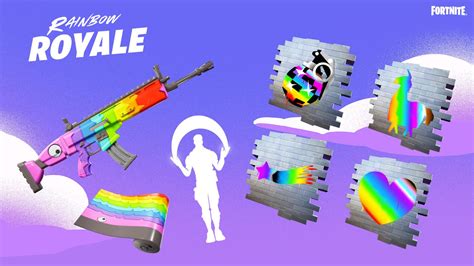 Rainbow Royale Fortnite Wallpapers Wallpaper Cave
