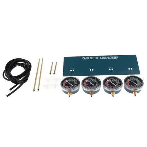 Promo 4 Set Motorcycle Carb Carburetor Vacuum Gauge Synchronizer