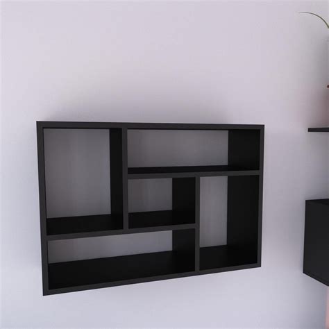 ᐉ Полиця на стіну книжкова Klick System ПК 32 Чорний • Краща ціна в Києві Україні • Купити в