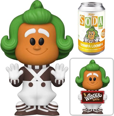 Фигурка Sweet Maker Dream Виниловая фигурка Умпа Лумпа в банке Вилли Вонка Funko Pop 1669