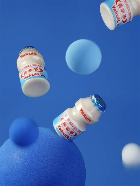 养乐多乳酸菌饮品拍摄｜产品摄影金盏摄影集 站酷zcool