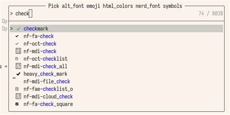 Search Is Still Showing Already Removed Deprecated Icons From Nerd Font