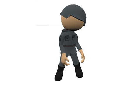 D Model Hyper Casual Characters Full Pack Character VR AR Low Poly Rigged Animated