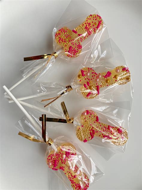 Penis Candy Wild Night Out Party Penis Lollipops Bridal Etsy