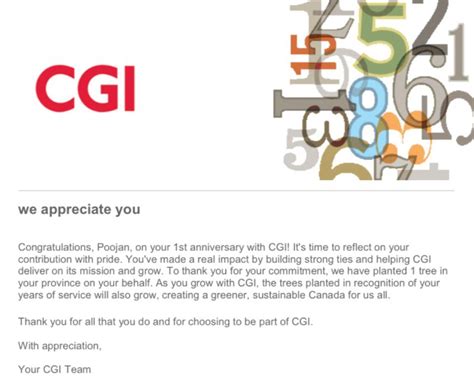 Poojan Patel On Linkedin Cgi Oneyearanniversary 12 Comments