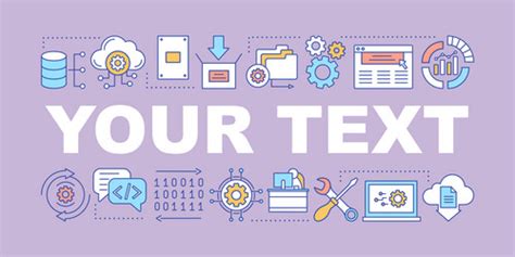 Derivatives Concept With Icon Set With Big Word Vector Image