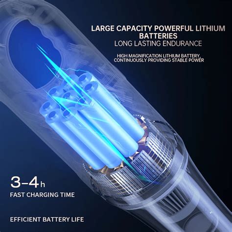 Tinsol Tinsol 8 In 1 Cordless Multi Function Vacuum Cleaner 20000pa Super Suction Power 2