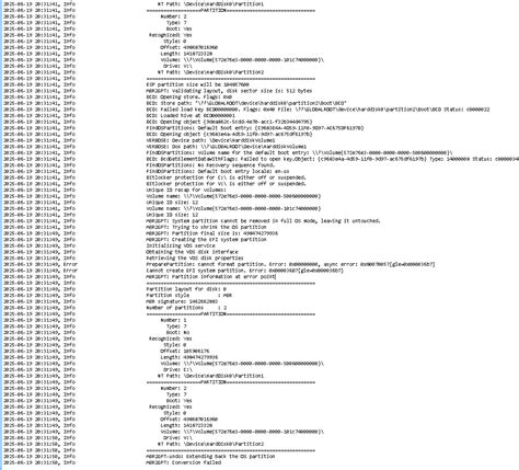 Cannot Create Efi System Partition Error 0x000036b7 When Running Mbr2gptexe Microsoft Qanda