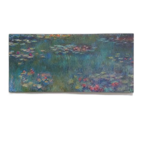 인테리어 명화 액자 56x120cm 클로드 모네 수련 연못 세컨웨어