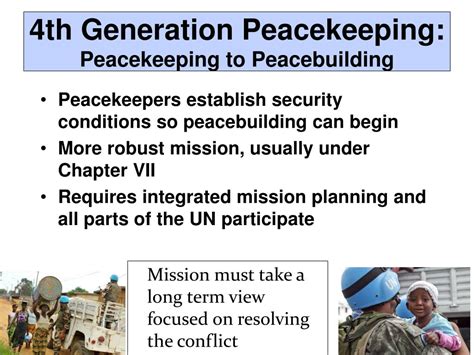 Peacemaking Peacekeeping Peacebuilding