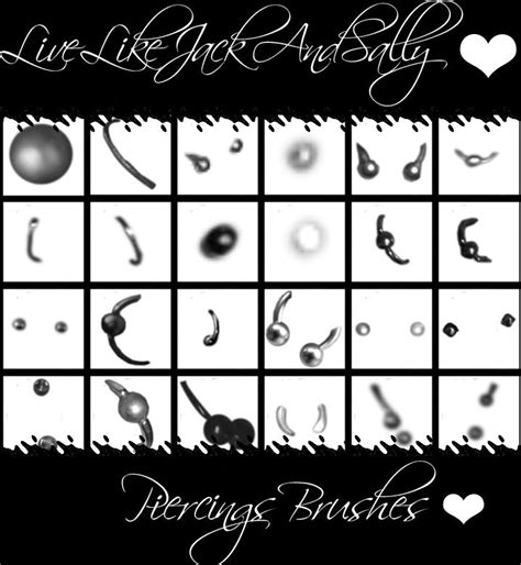 Piercing Brushes By Livelikejackandsally On Deviantart