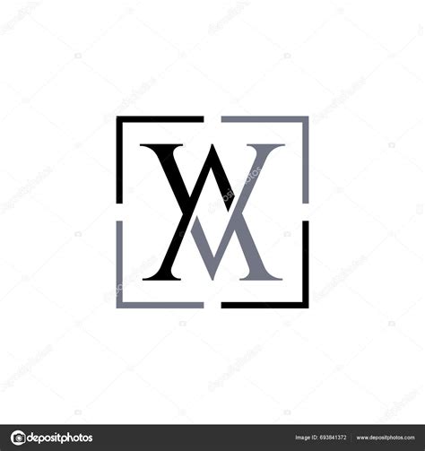 Logo Monogram Overlapping Design Template Letter Linked Overlapping