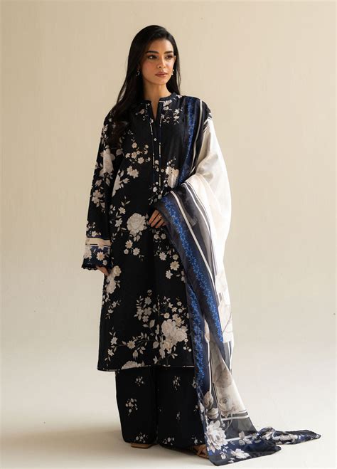 Zara Shahjahan Coco Lawn Prints Digital Printed Unstitched 3 Piece S