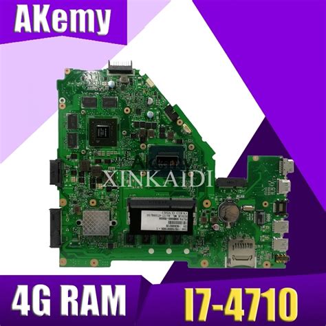 Akemy placa base X550JK para ordenador portátil para ASUS X550JX