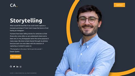 Photography Developer Portfolio On Behance