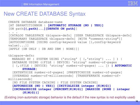ppt db2 automatic storage the future of storage management in db2 for luw powerpoint