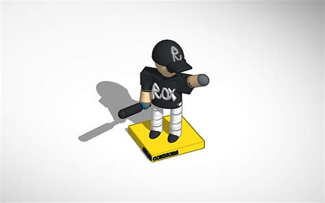 3d Design Me Playin Baseball Tinkercad
