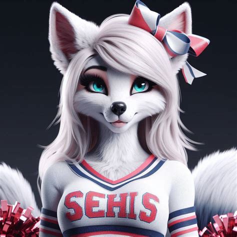Female Anthro Cheerleader Fox By V8eatr2005 On Deviantart
