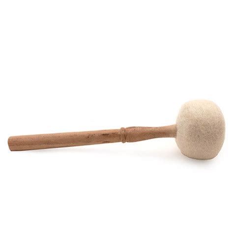 Handcrafted Gong Single Wool Mallet
