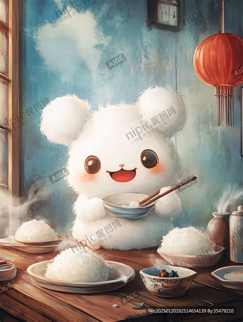 Ai创作图卡通蒸馒头 蒸馒头插画 治愈系儿插 宅家吃元宵 吃汤圆的娃娃 吃汤圆插画 插画吃饭 碗坨插画 卡通动漫汤圆 元宵节鼠绘 小白熊插画 糯米糍插画 馋嘴的小白熊 插画元宵节 我爱吃汤圆