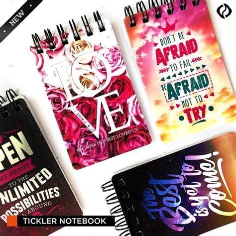 Tickler Notebook Atm Size Shopee Philippines