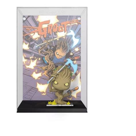 Funko Pop Comic Cover Marvel Groot Justfreakes
