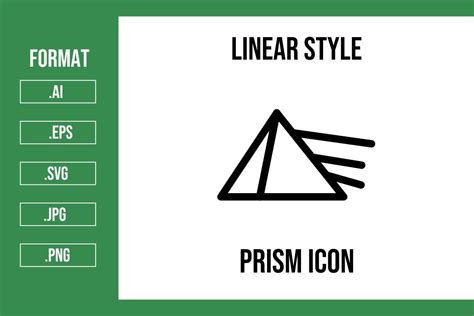 Prism Icon Graphic By Man00 · Creative Fabrica
