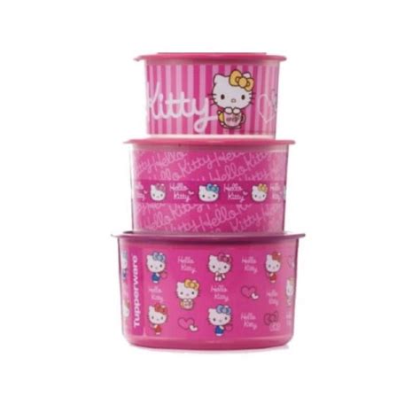 Tupperware Limited Edition Hello Kitty One Touch Set 1 Set Choose